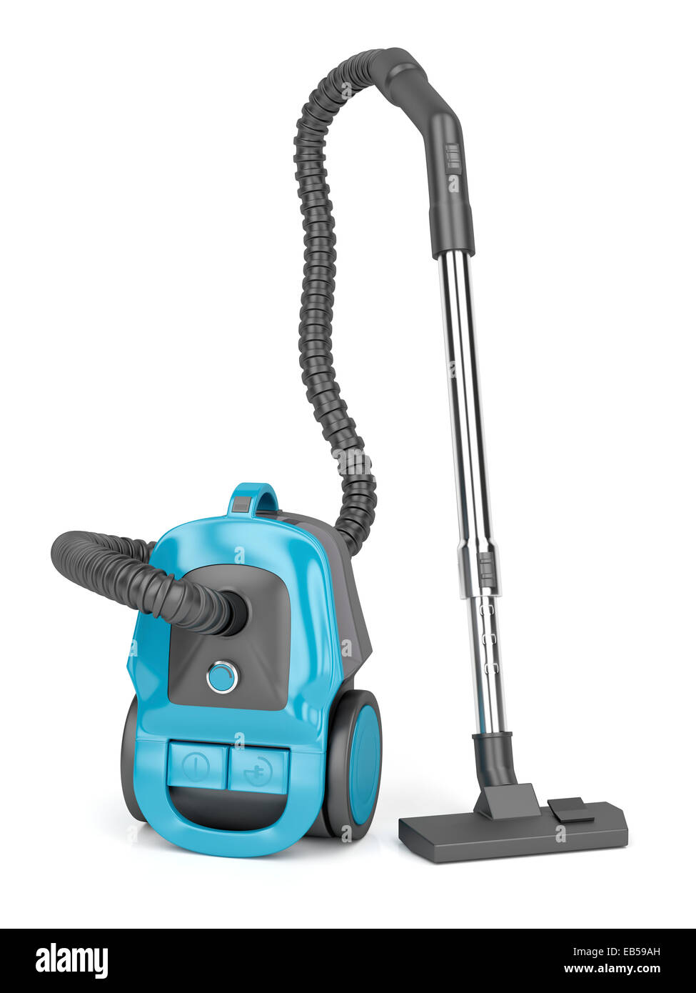 Modern vacuum cleaner on white background Stock Photo - Alamy