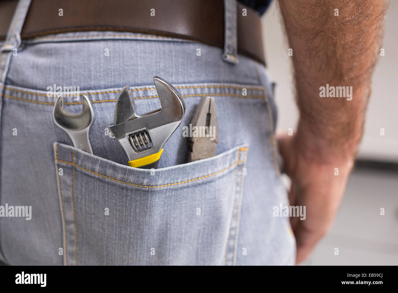 Tools back pocket hi-res stock photography and images - Alamy