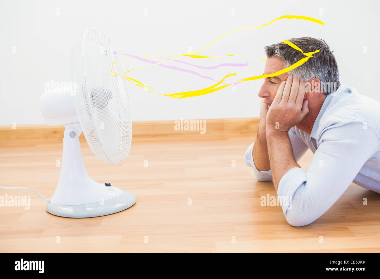 Fan blowing ribbons hi-res stock photography and images - Alamy
