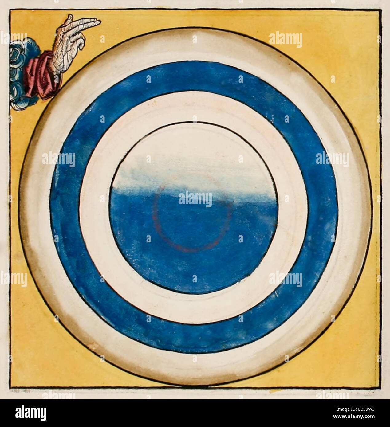 Creation, 2nd Day, Then God said, “Let there be a firmament in the ...