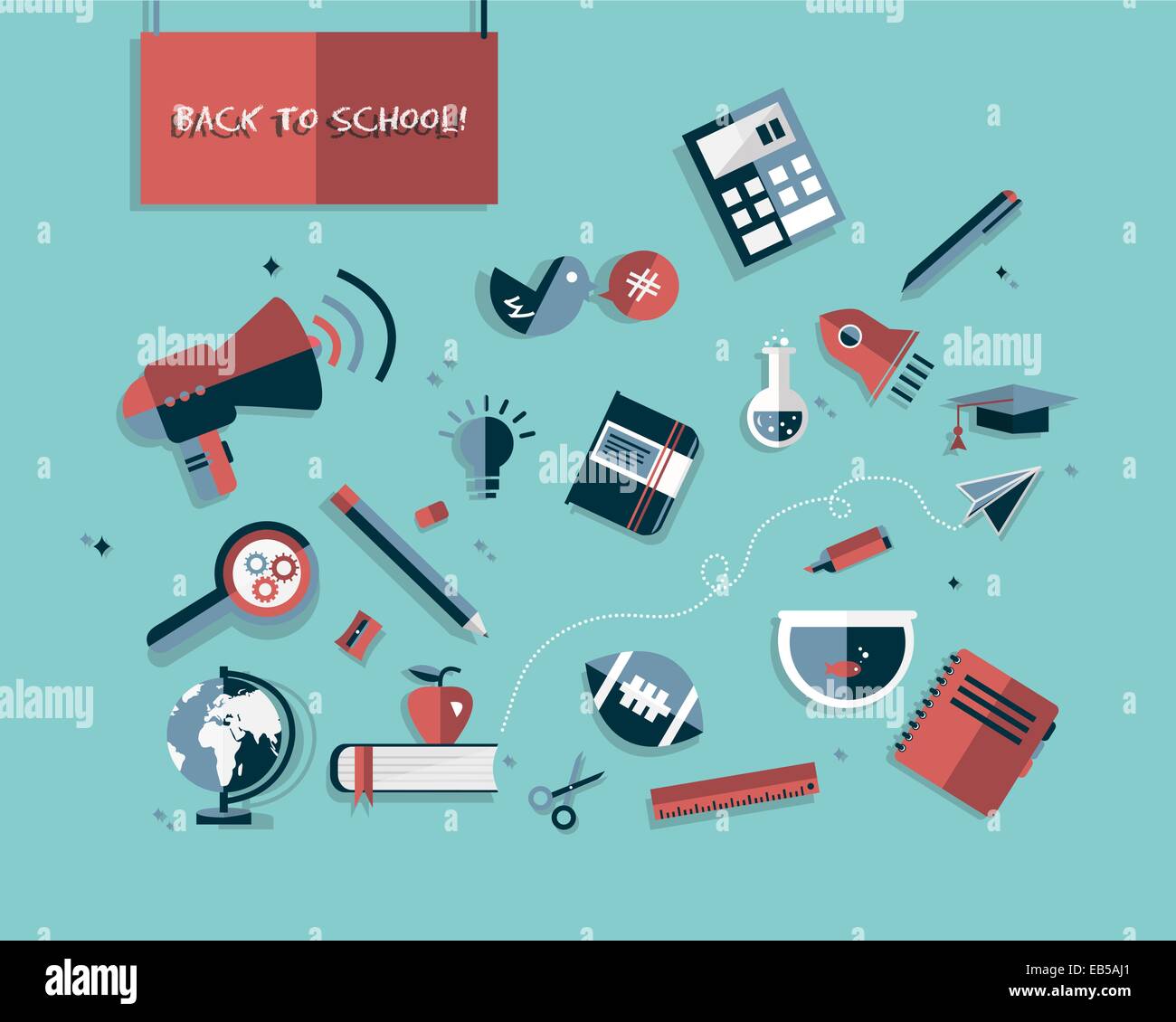 Learn message Stock Vector Images - Alamy