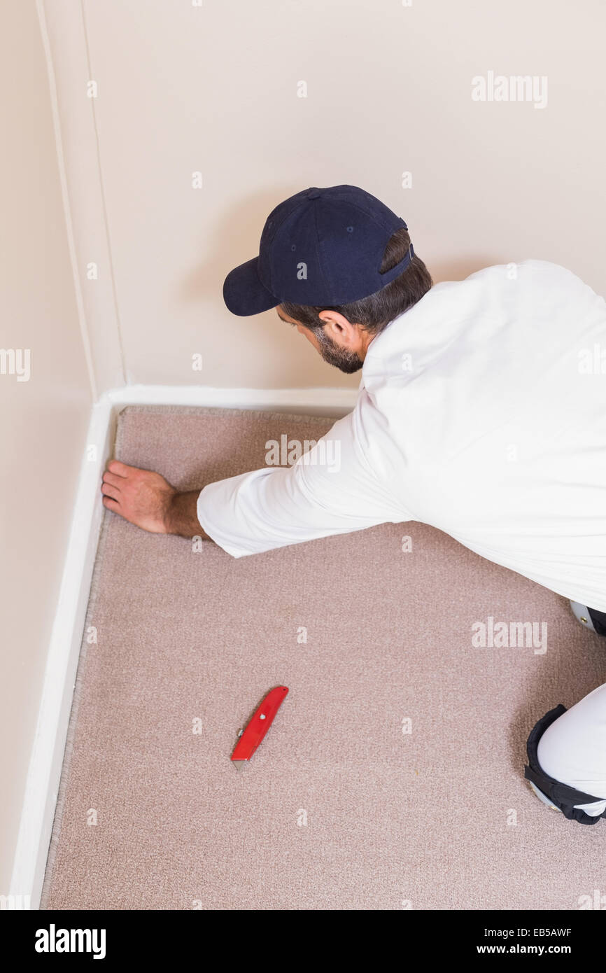 Laying down carpet hi-res stock photography and images - Alamy