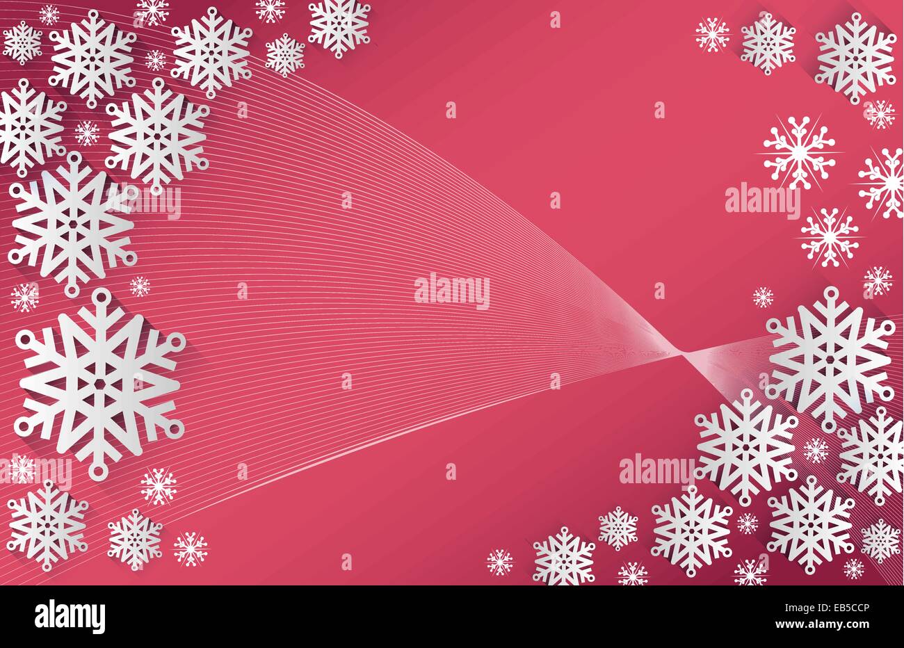 Digital snowflake Stock Vector Images - Alamy