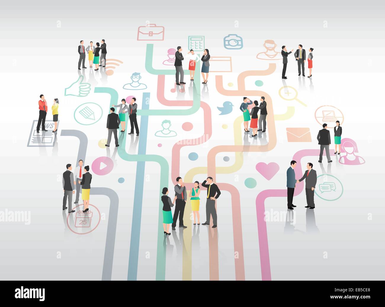 App people Stock Vector Images - Alamy