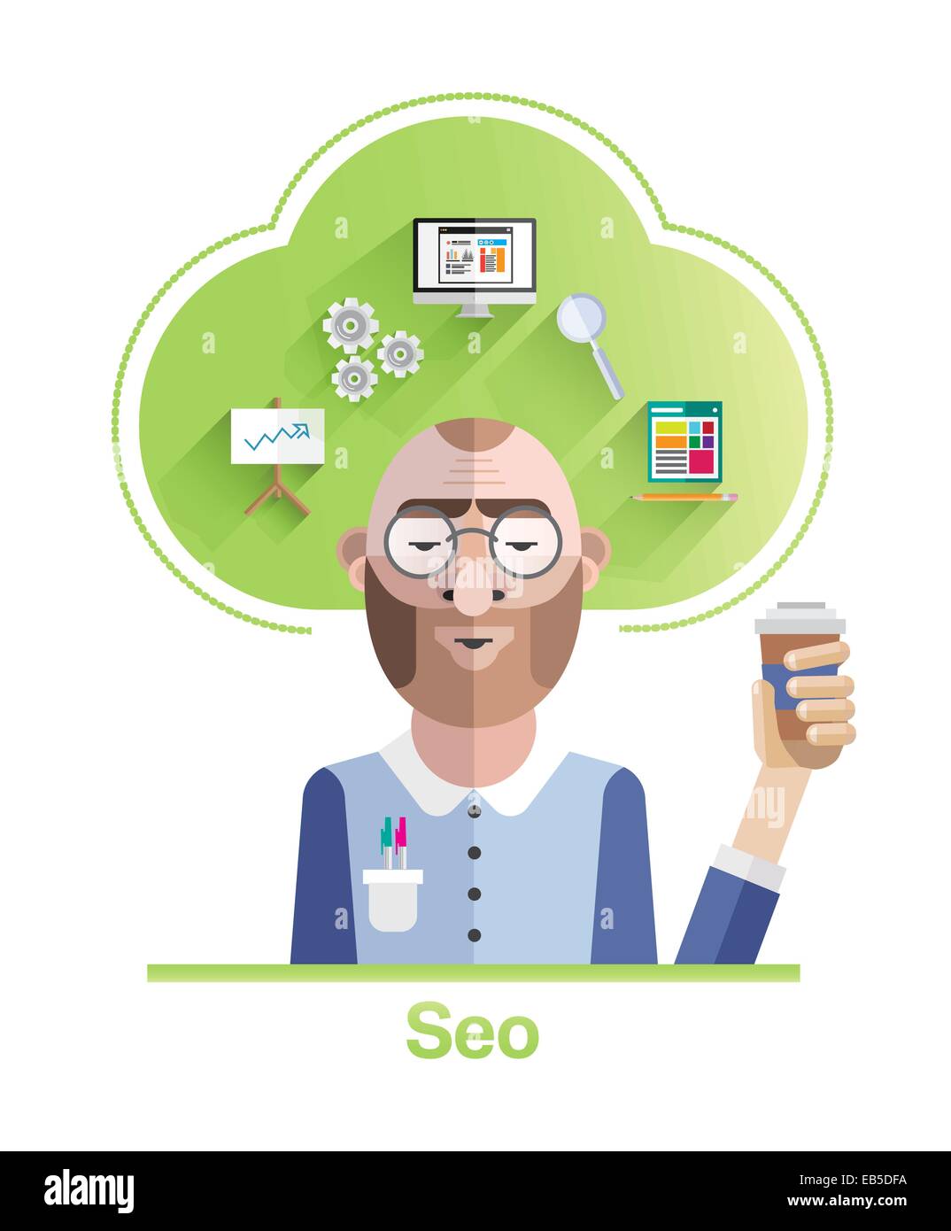 Seo Stock Vector Images - Alamy