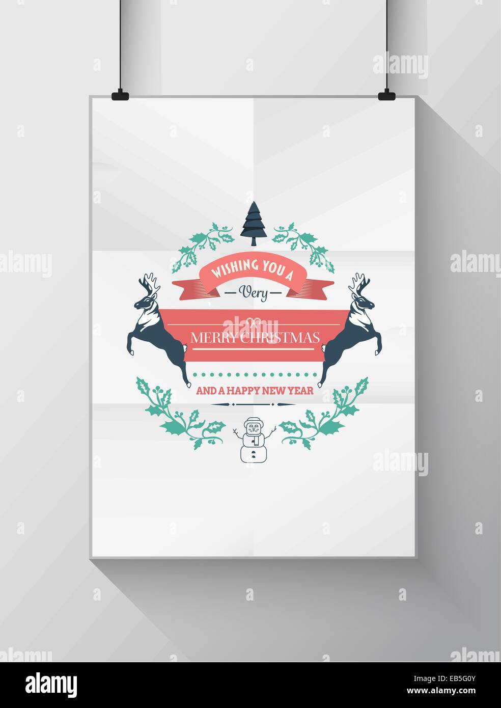 Poster message Stock Vector Images - Alamy