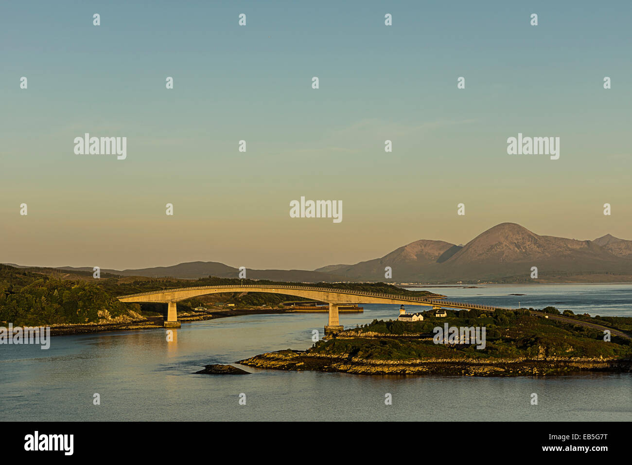 Skye bridge main span Stock Photo - Alamy