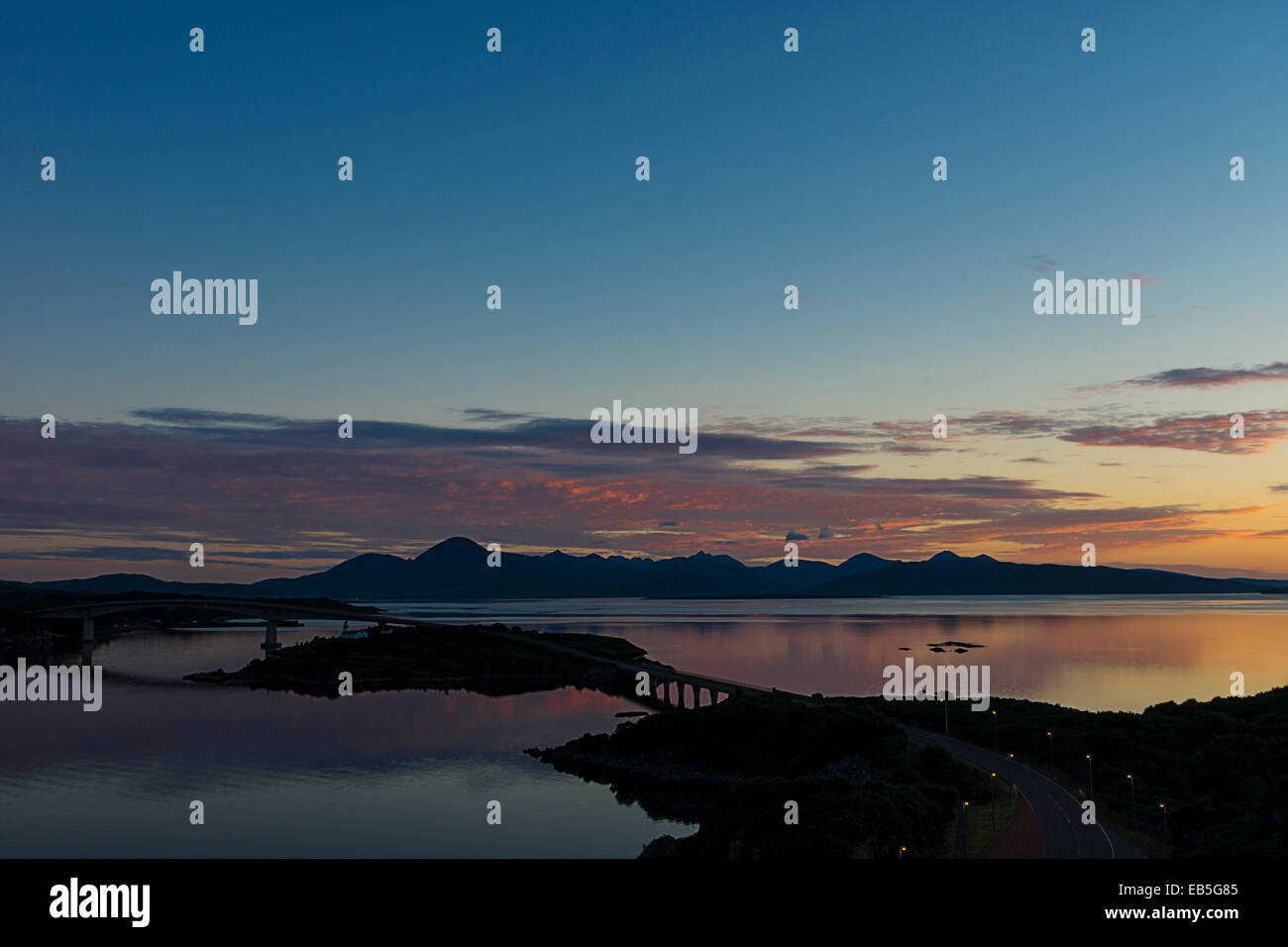 Skye bridge and the Inner Sound Stock Photo - Alamy