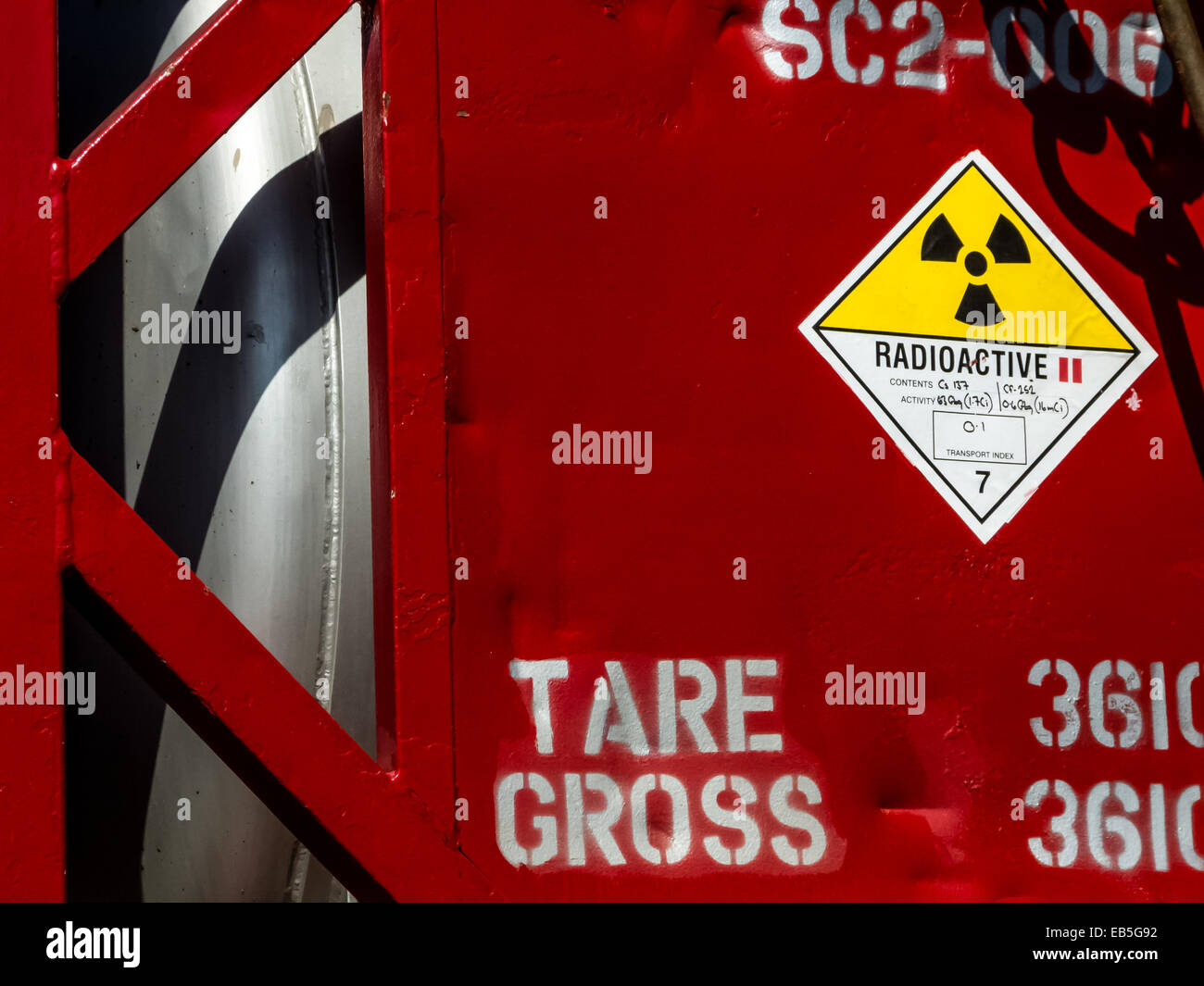 Radioactive container hi-res stock photography and images - Alamy