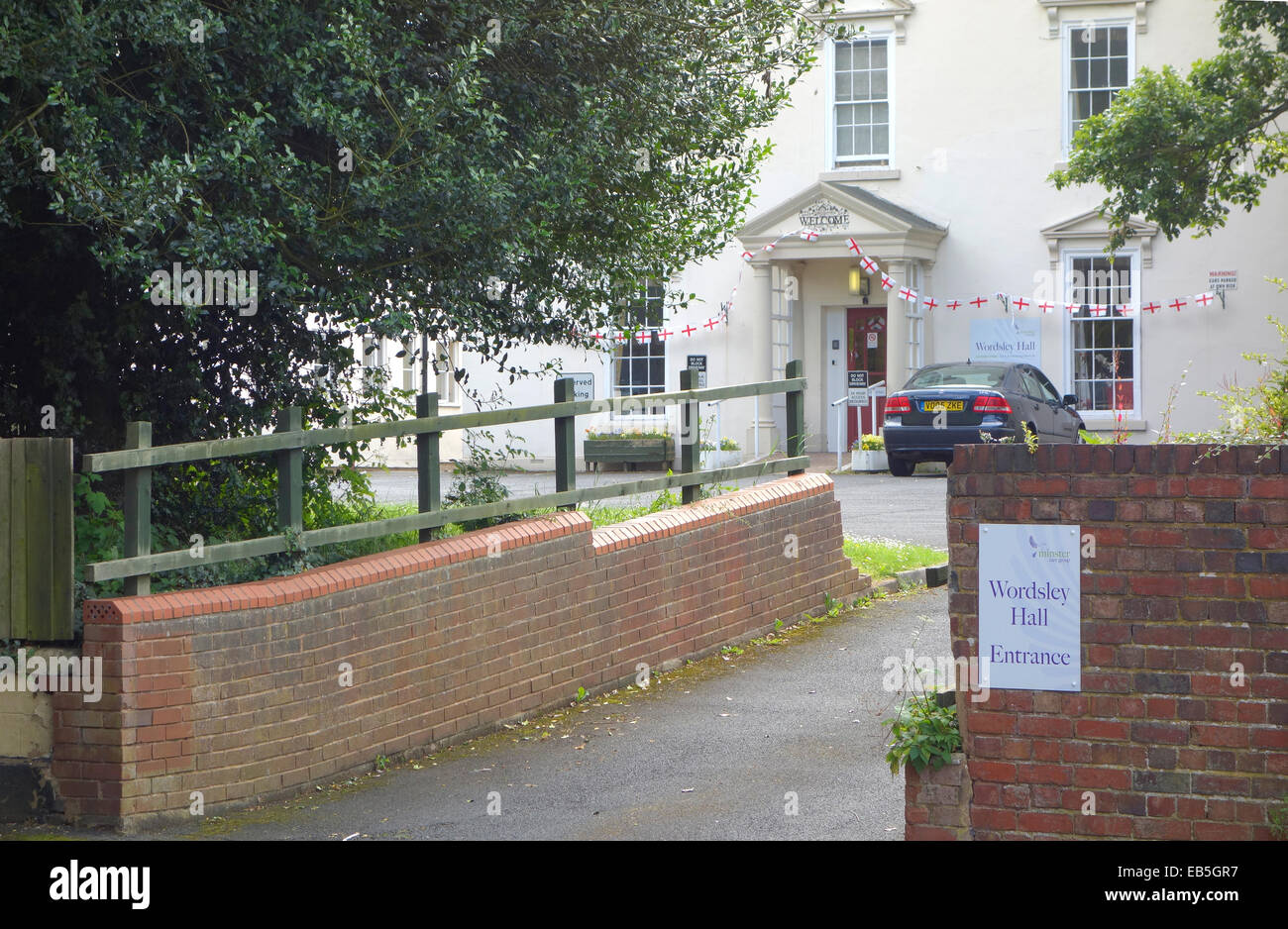 Wordsley Hall, Mill Street, Wordsley, West Midlands, England, UK Stock ...