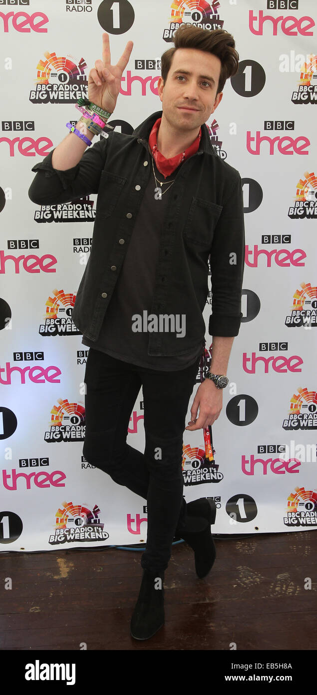 Radio 1's Big Weekend Glasgow - Arrivals - Day 2 Featuring: Nick ...