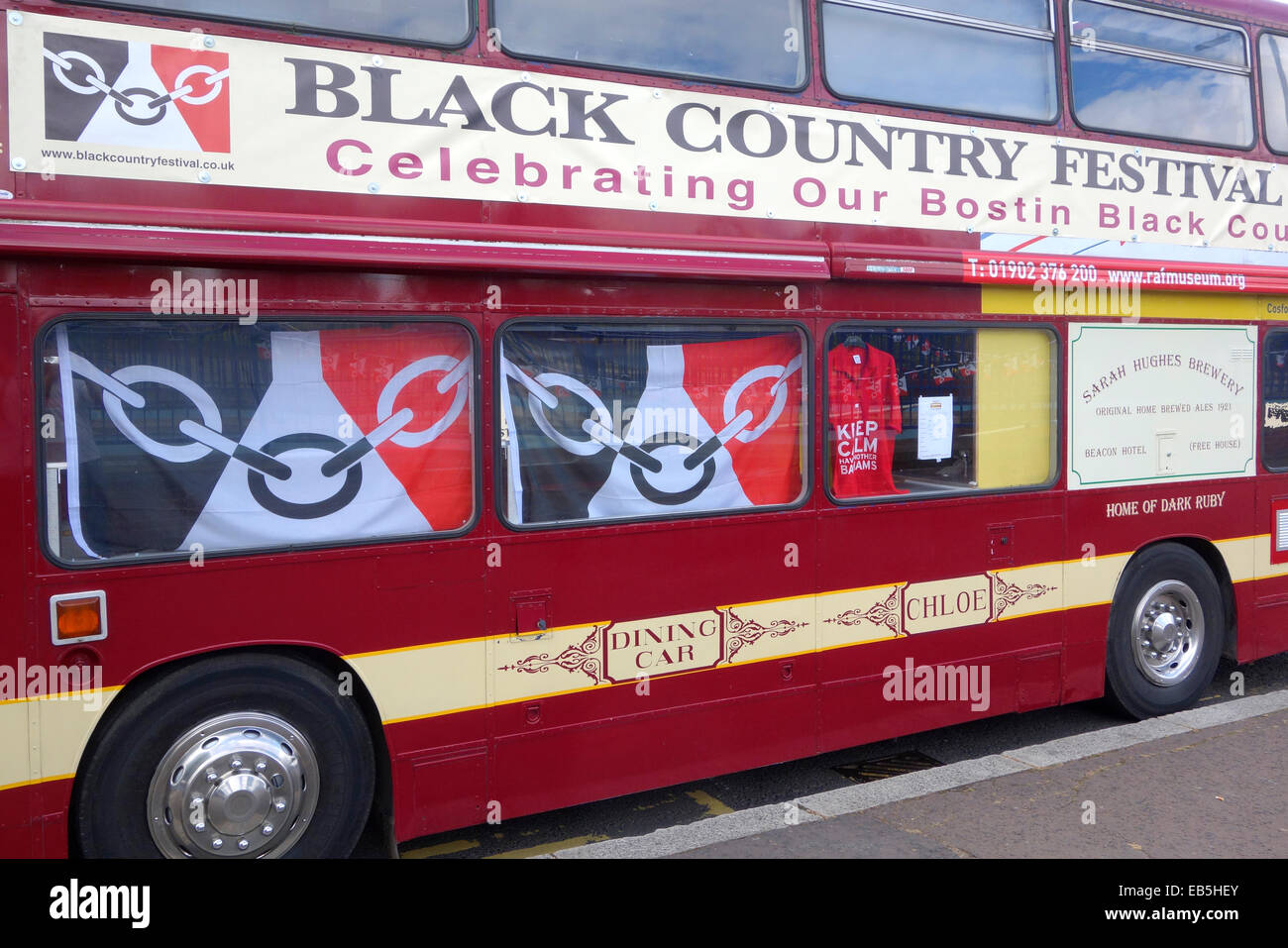 Black Country Festival Double Decker Bus, Black Country, West Midlands ...