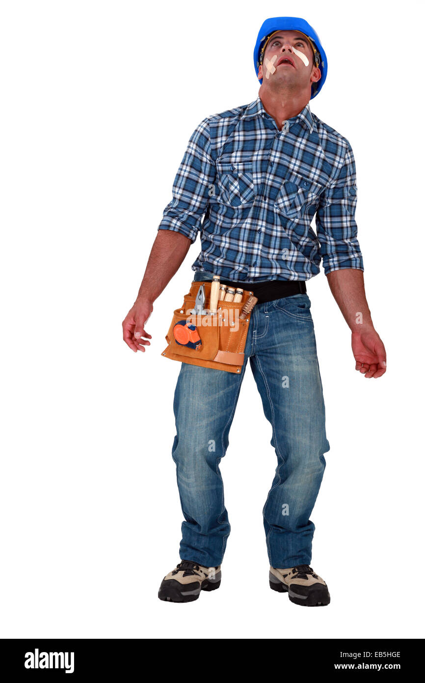 Man pain on nose Cut Out Stock Images & Pictures - Alamy