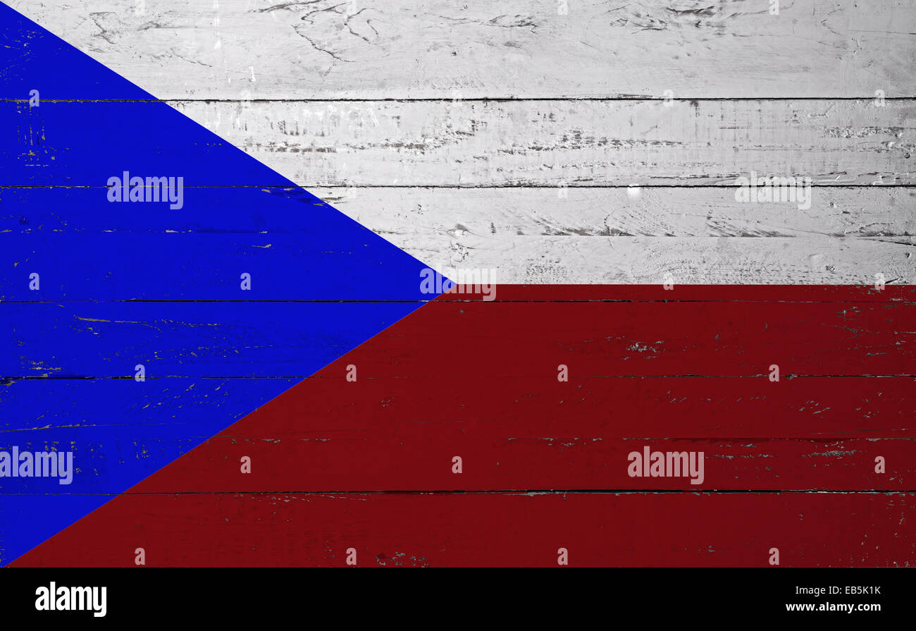 Grunge czech republic flag hi-res stock photography and images - Alamy