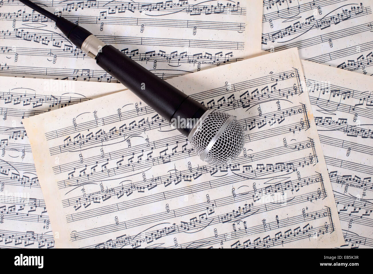 Microphone table hi-res stock photography and images - Alamy