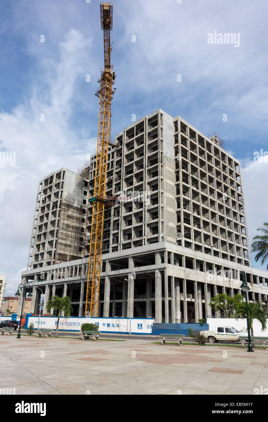 Chinese building in africa hi-res stock photography and images - Alamy