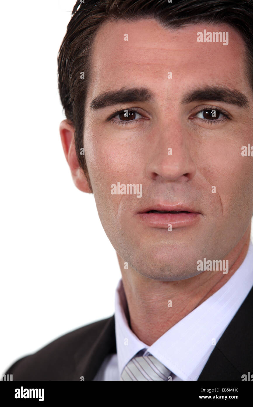 Headshot of a businessman Stock Photo - Alamy