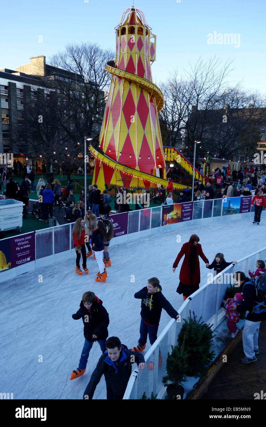 Edinburgh ice rink st andrews square hi-res stock photography and ...
