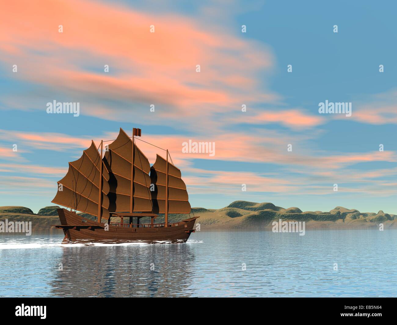 Junk ship hi-res stock photography and images - Alamy