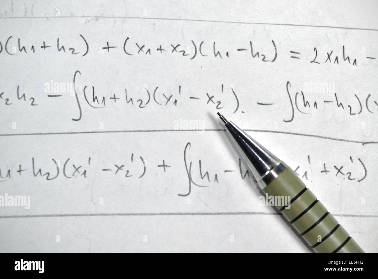 Integral symbol hi-res stock photography and images - Alamy