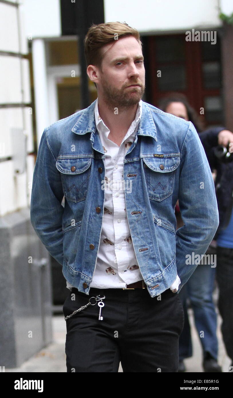 Ricky Wilson arriving at Radio 2 Featuring: Ricky Wilson Where: London ...