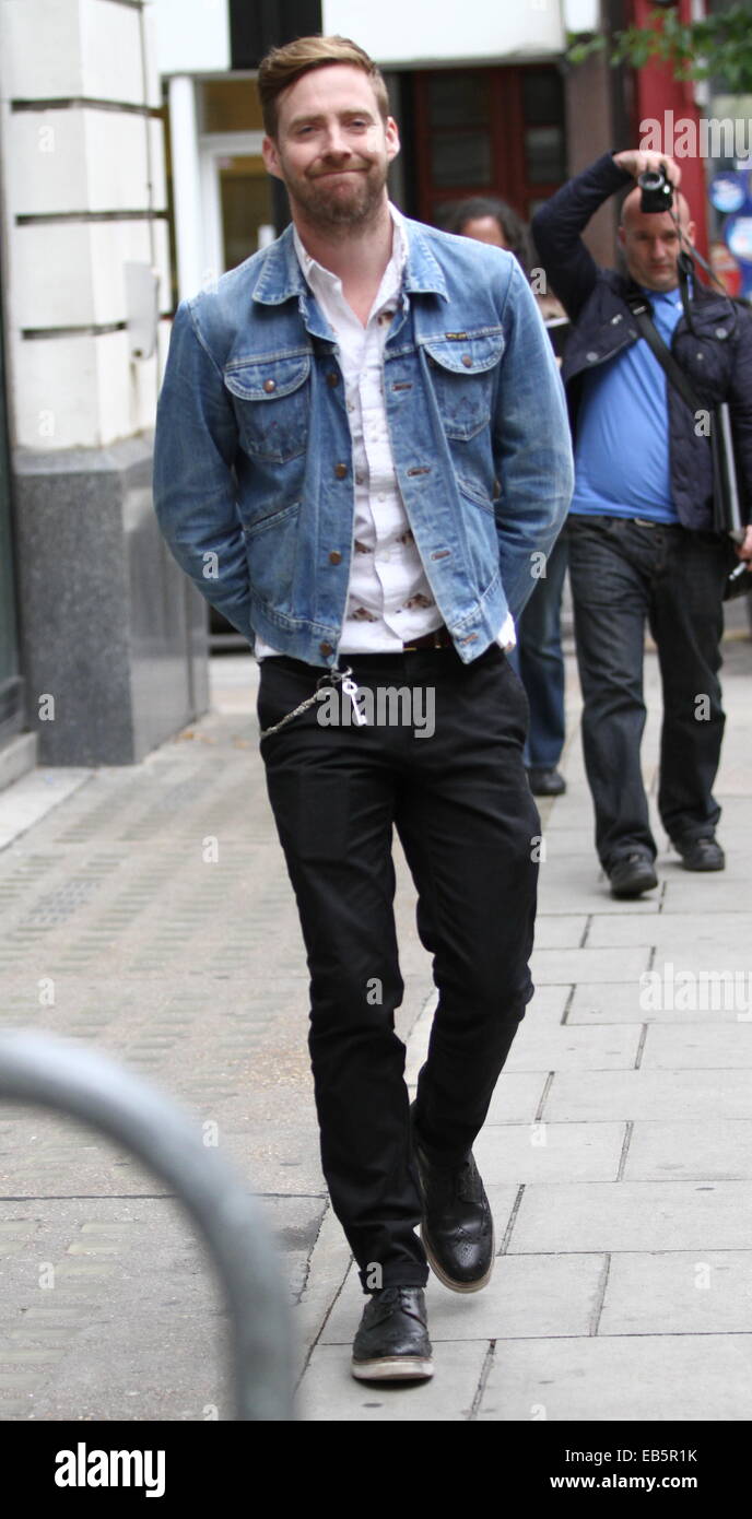 Ricky Wilson arriving at Radio 2 Featuring: Ricky Wilson Where: London ...