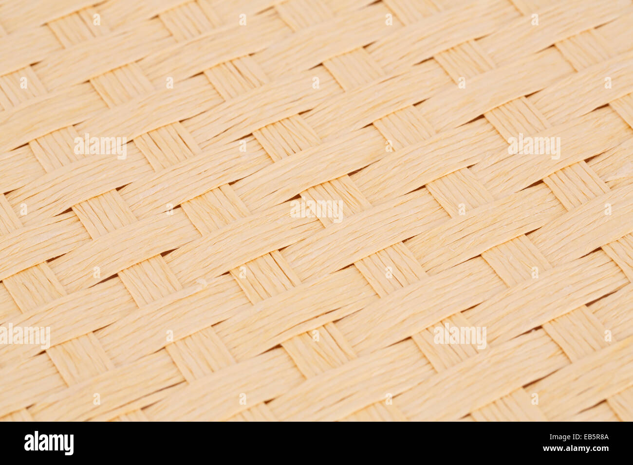 Rattan place mat texture for background, close-up image Stock Photo - Alamy