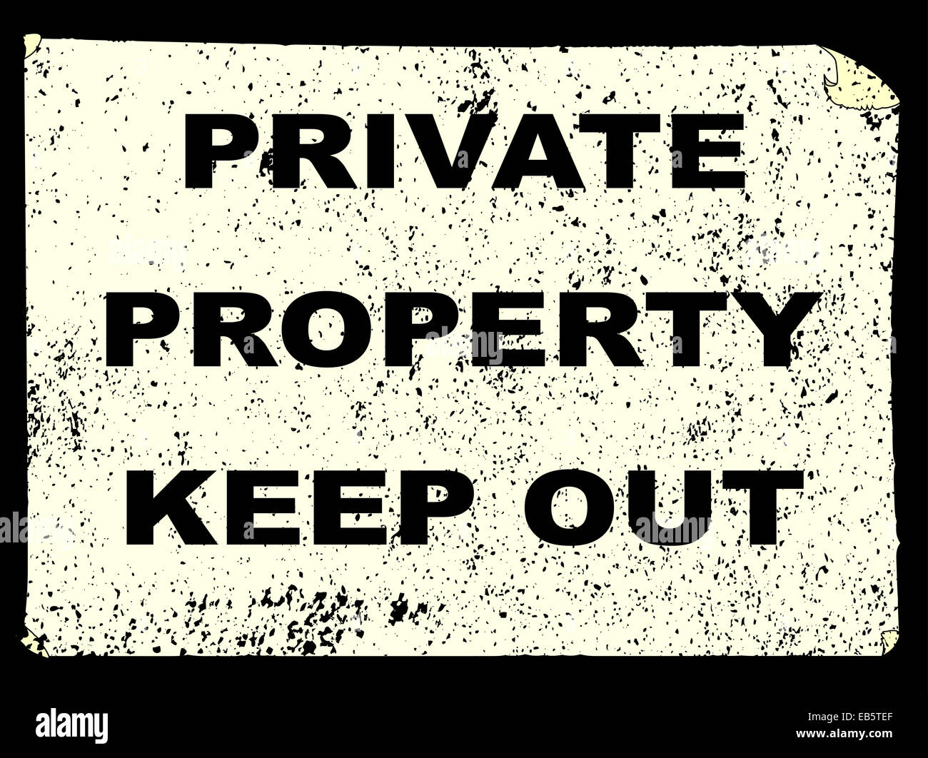 Keep Out Wallpaper