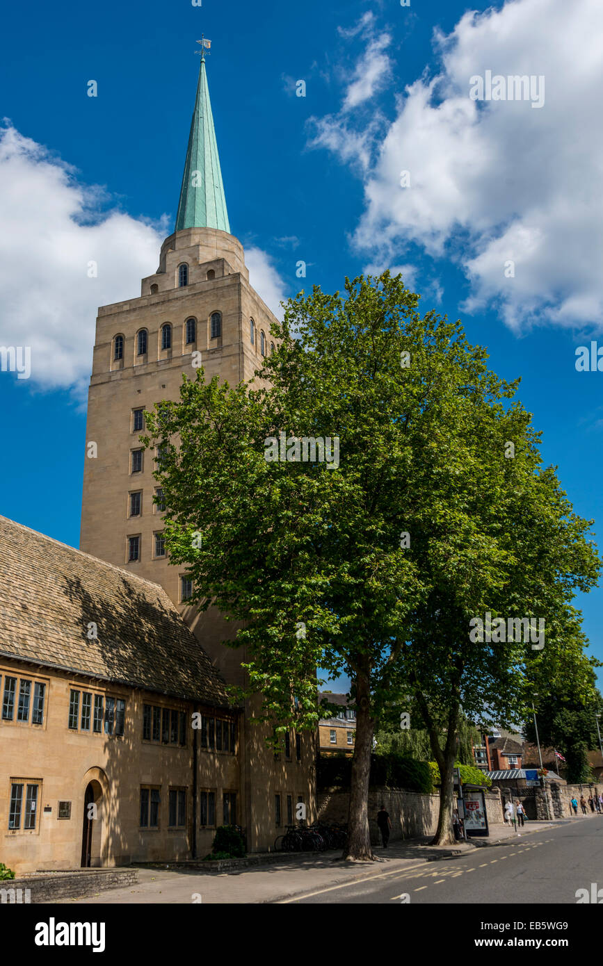 Nuffield College seen from New Road, Oxford Stock Photo - Alamy