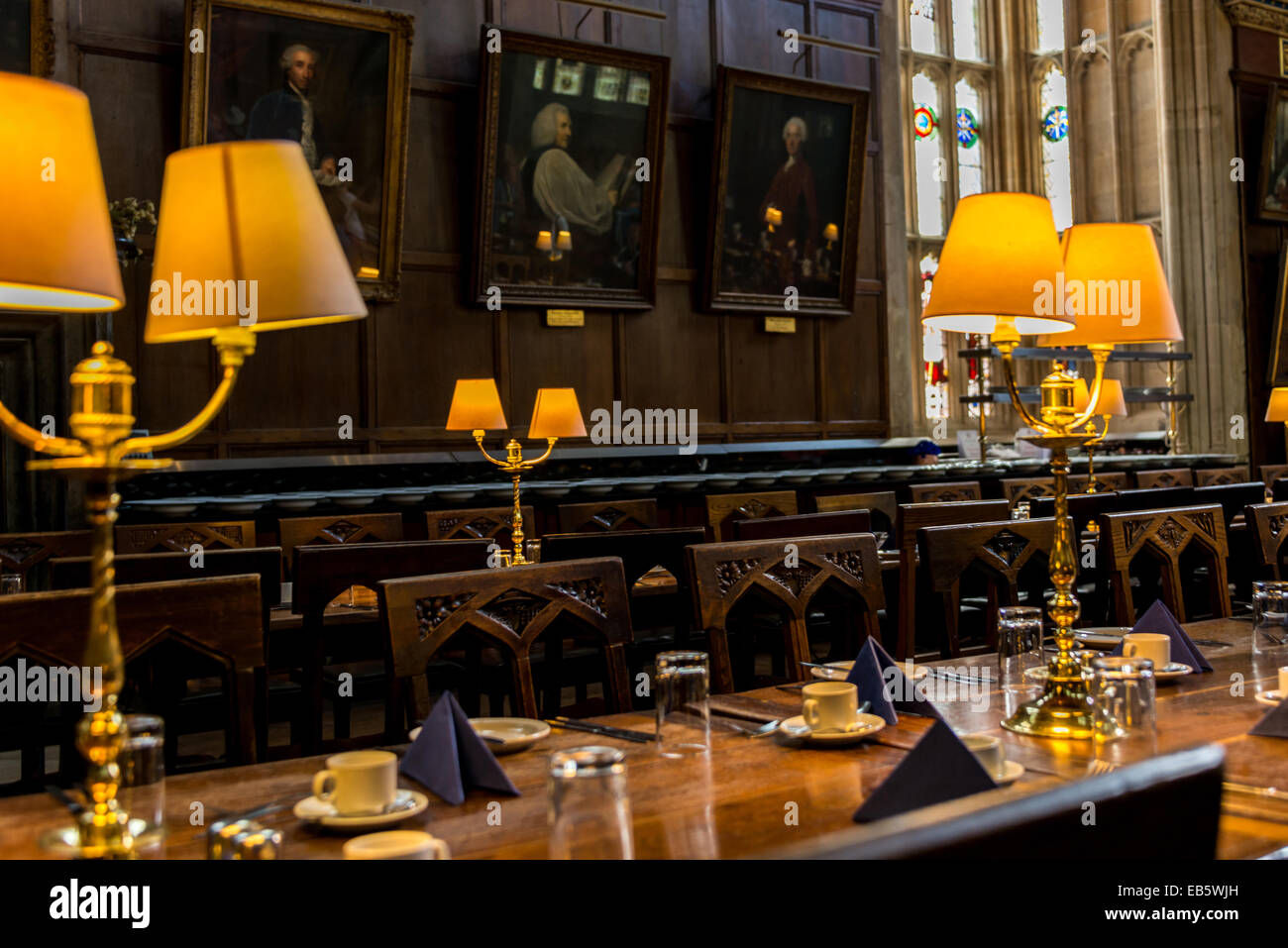 Christ Church College Dining Hall High Resolution Stock Photography and ...