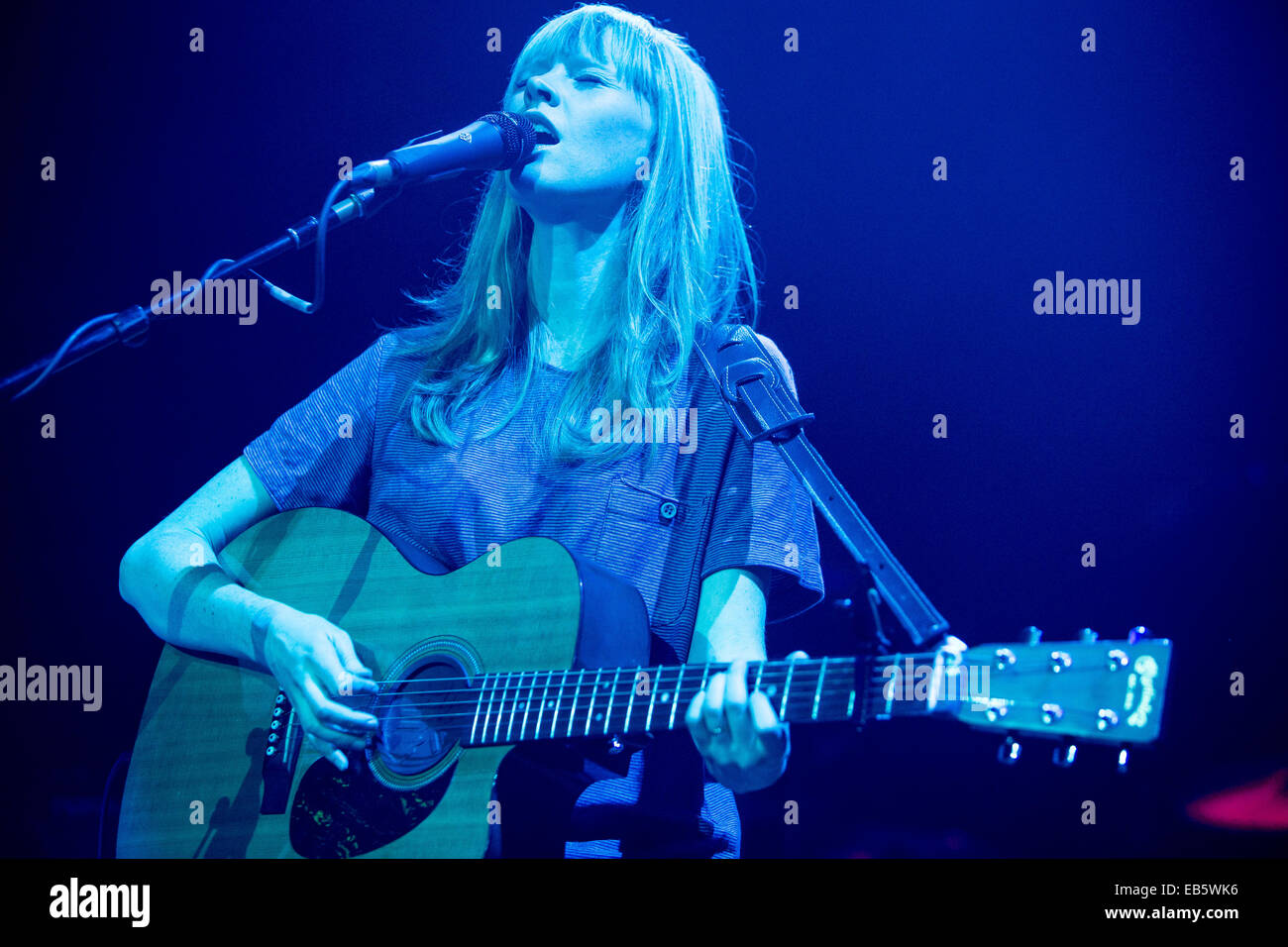 Milan Italy. 23th November 2014. The English singer/songwriter LUCY ...