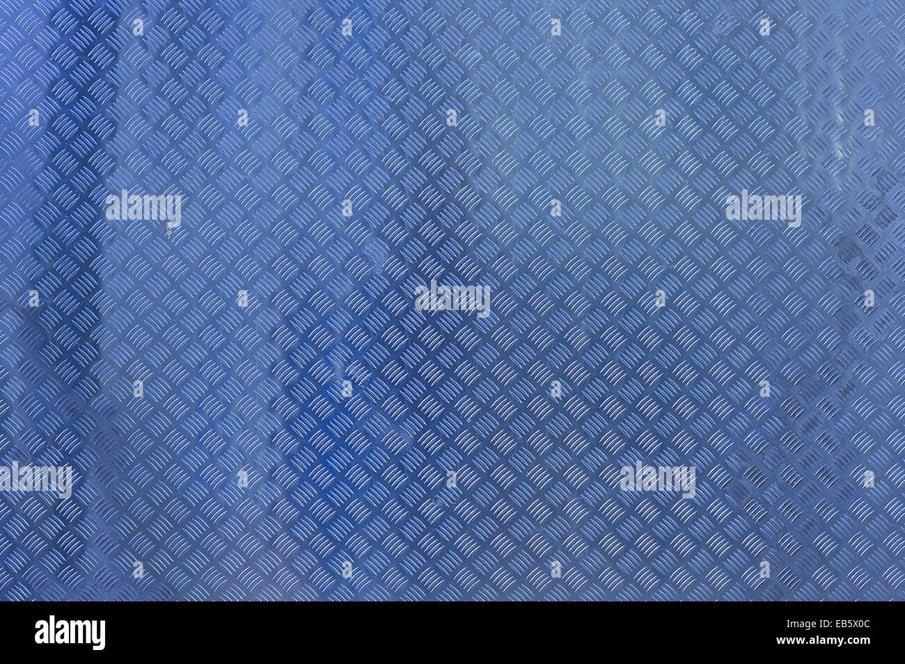 Light blue steel floor plate for background Stock Photo - Alamy