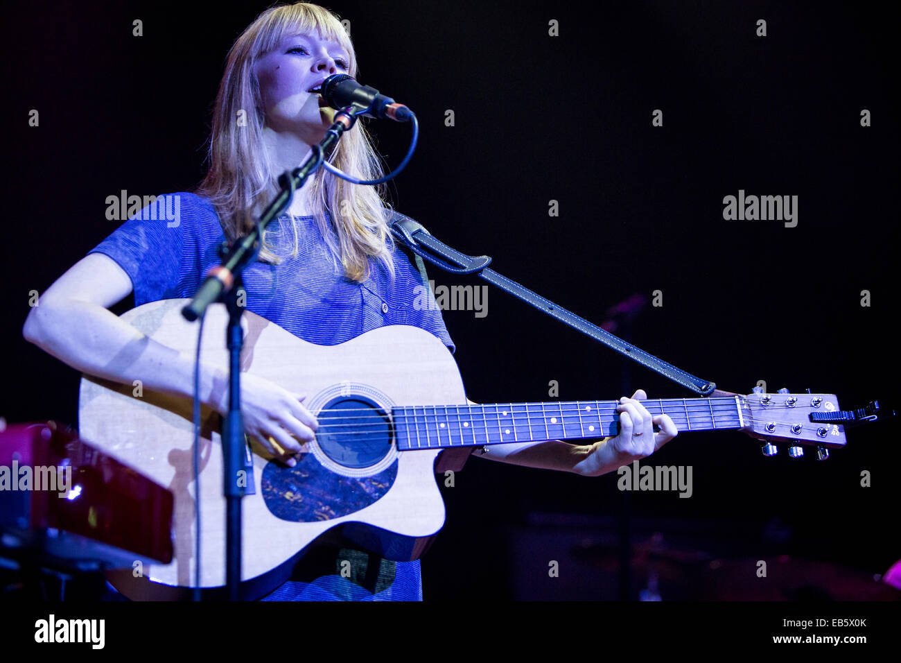Milan Italy. 23th November 2014. The English singer/songwriter LUCY ...