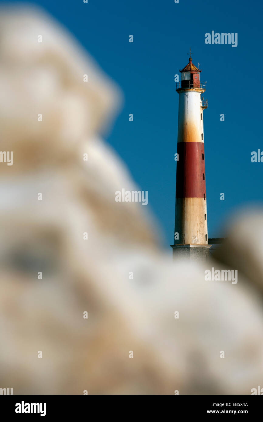 Diaz Point Lighthouse - Luderitz, Namibia, Africa Stock Photo - Alamy