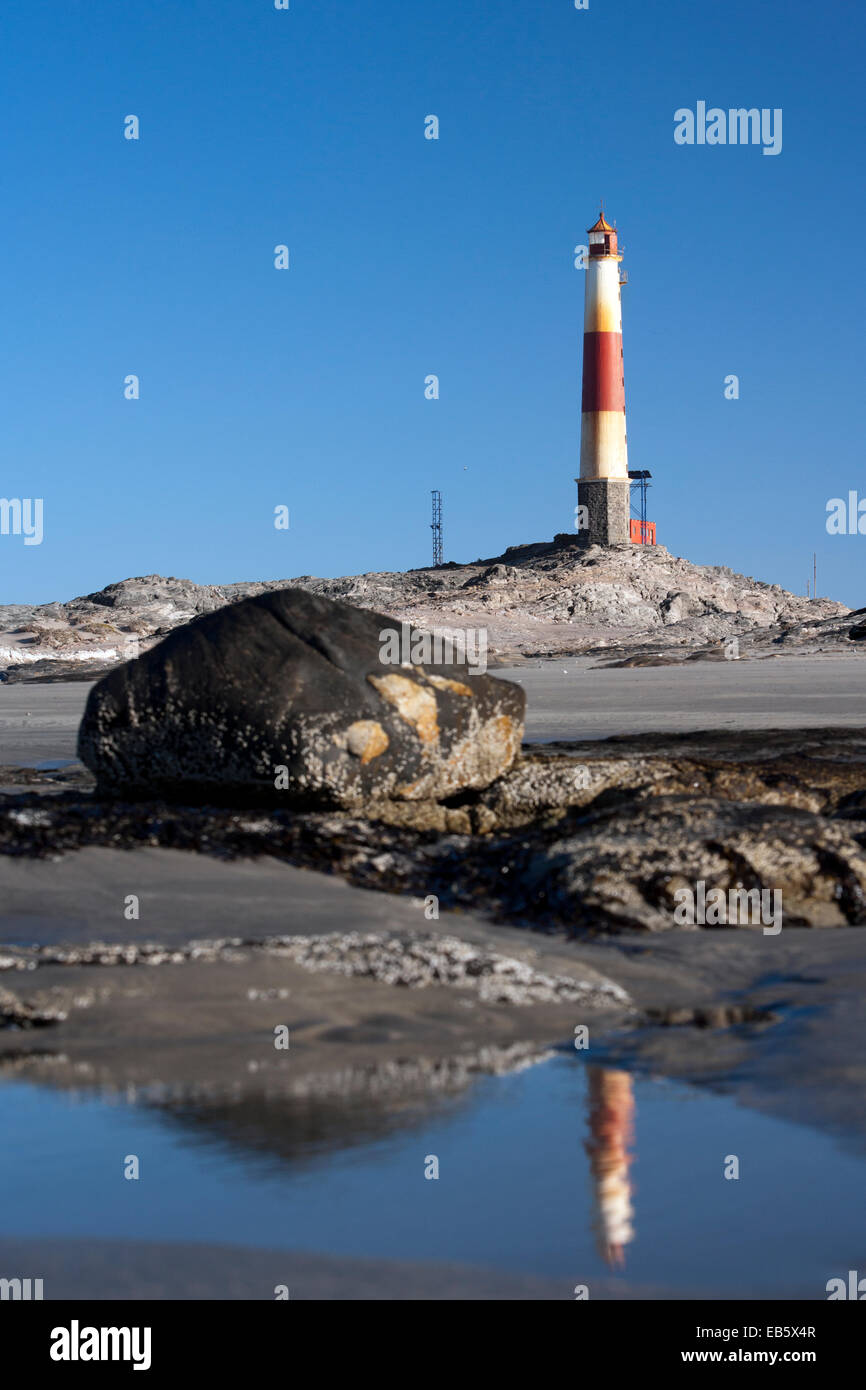 Diaz Point Lighthouse - Luderitz, Namibia, Africa Stock Photo - Alamy