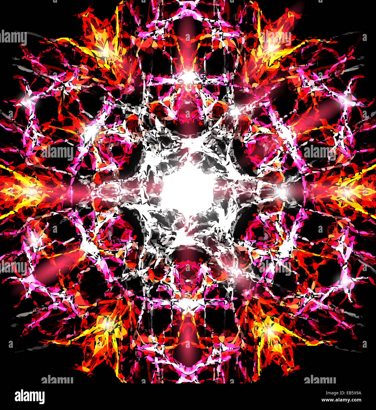 Abstract art. Expressive digital art as a sign of modernity and fashion ...