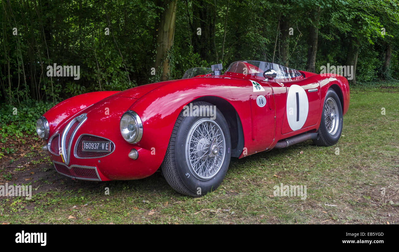 Alfa Cloverleaf sportscar at the Goodwood Festival of Speed Stock Photo ...
