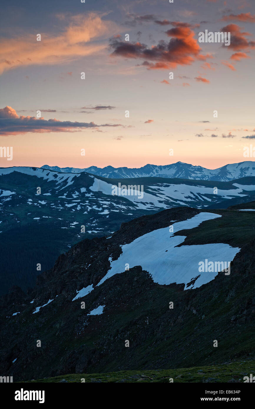 Rocky mountain national park trail ridge road hi-res stock photography ...