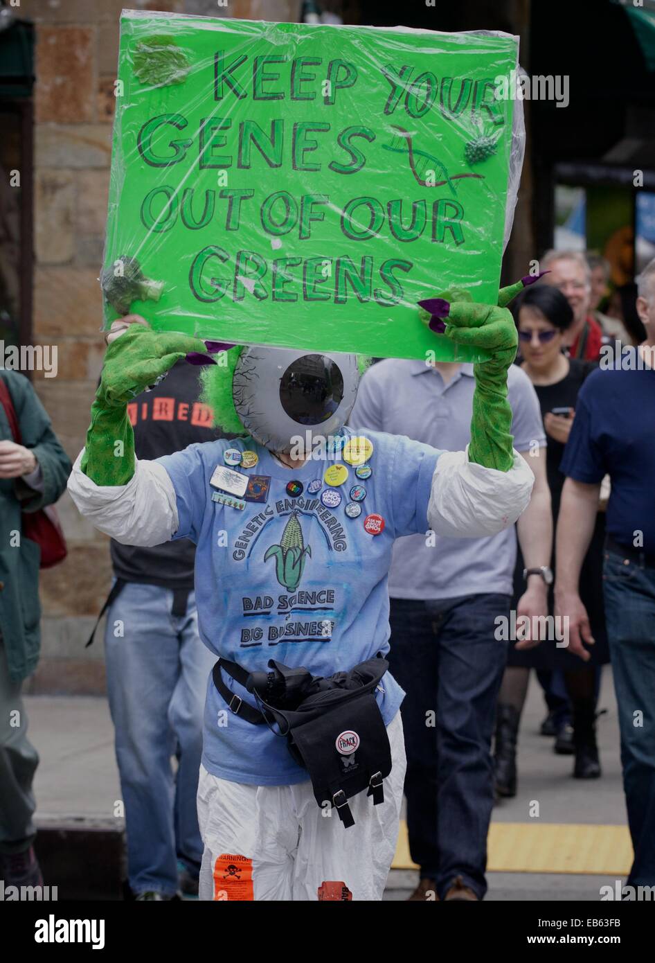 Protesters demonstrate against foods containing Genetically Modified ...