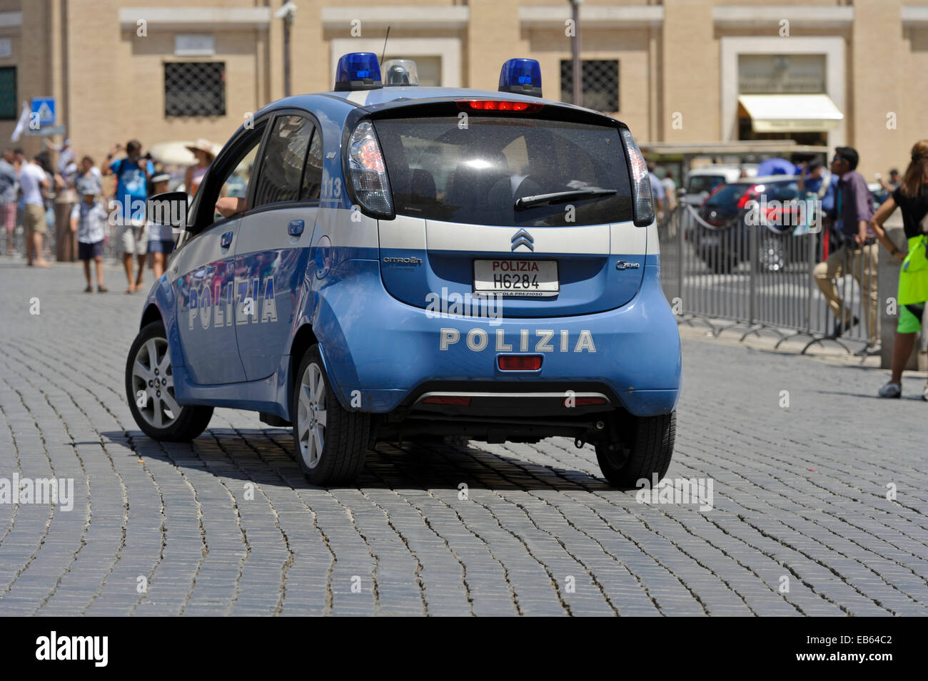 Vatican city police car hi-res stock photography and images - Alamy