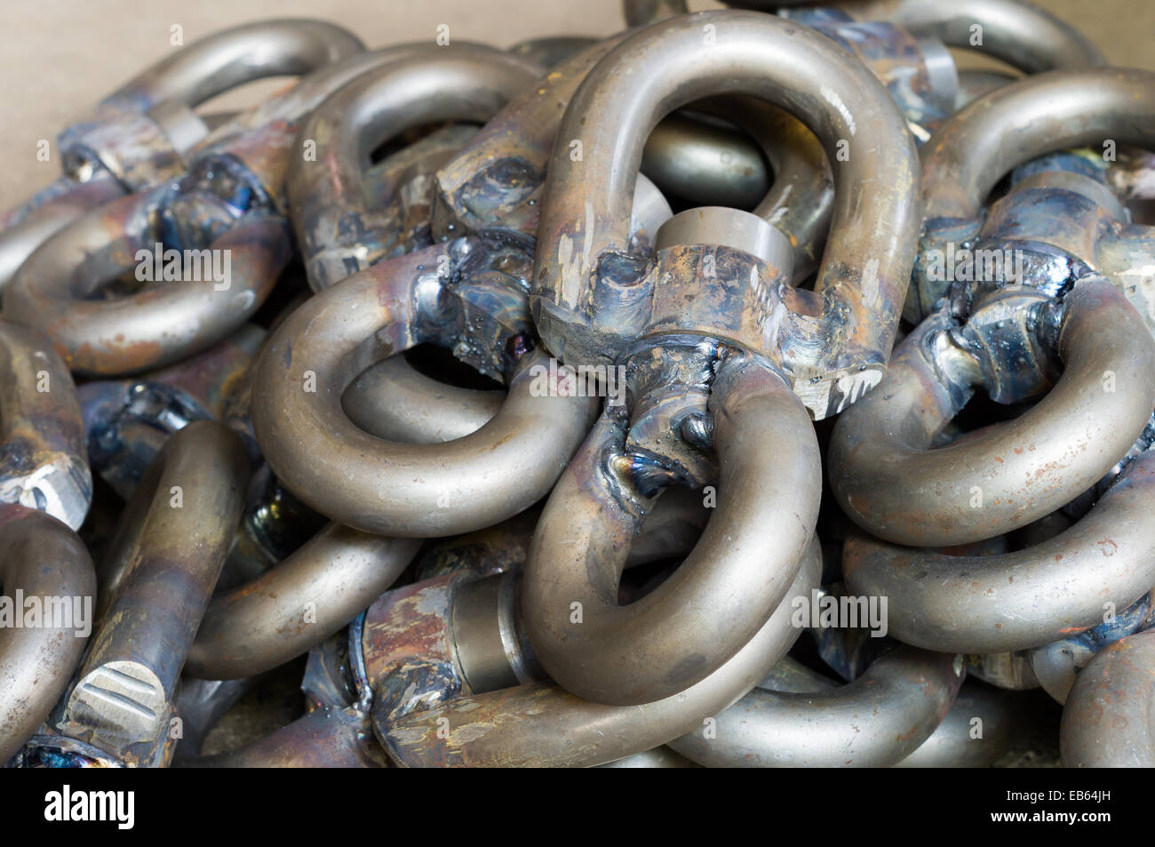 Group of sail shackles Stock Photo - Alamy