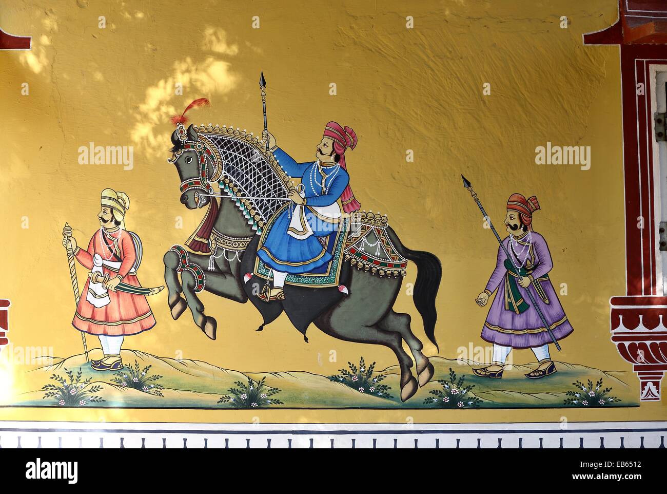 Traditional Rajasthani Painting High Resolution Stock Photography and ...