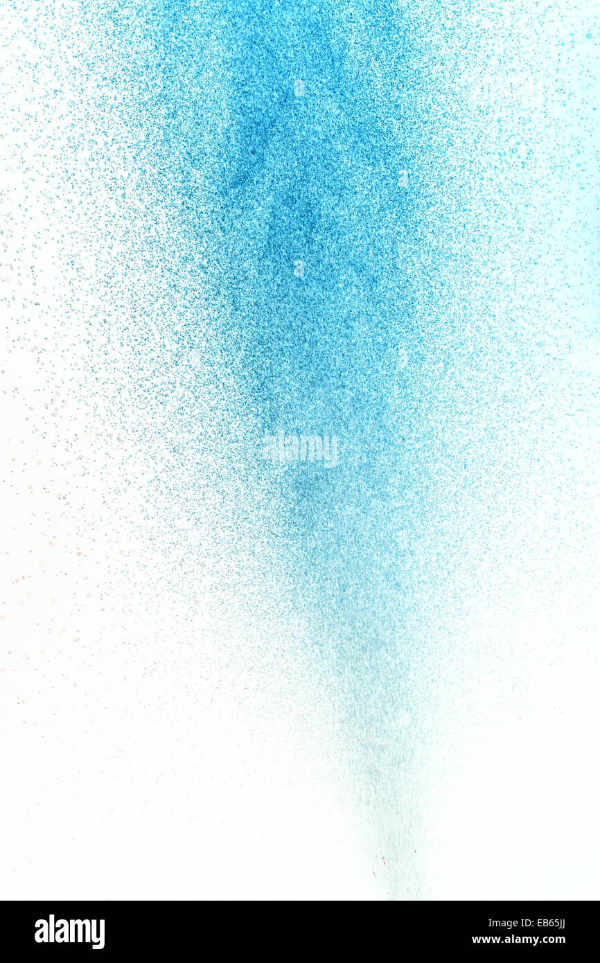 Abstract splashes of water on a white background Stock Photo - Alamy