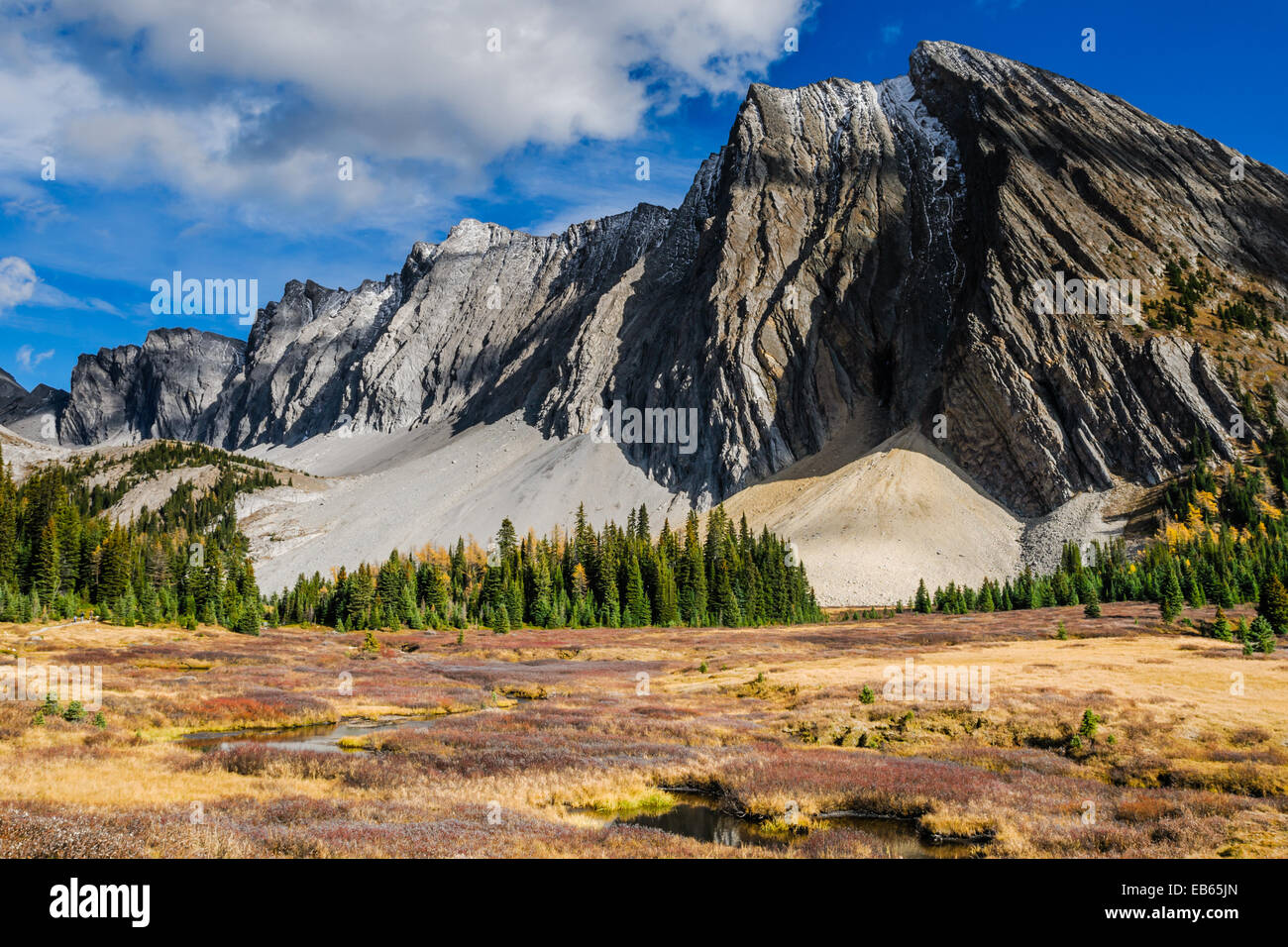 Scenic Landscapes of a high mountain lake, Chester Lake area of ...