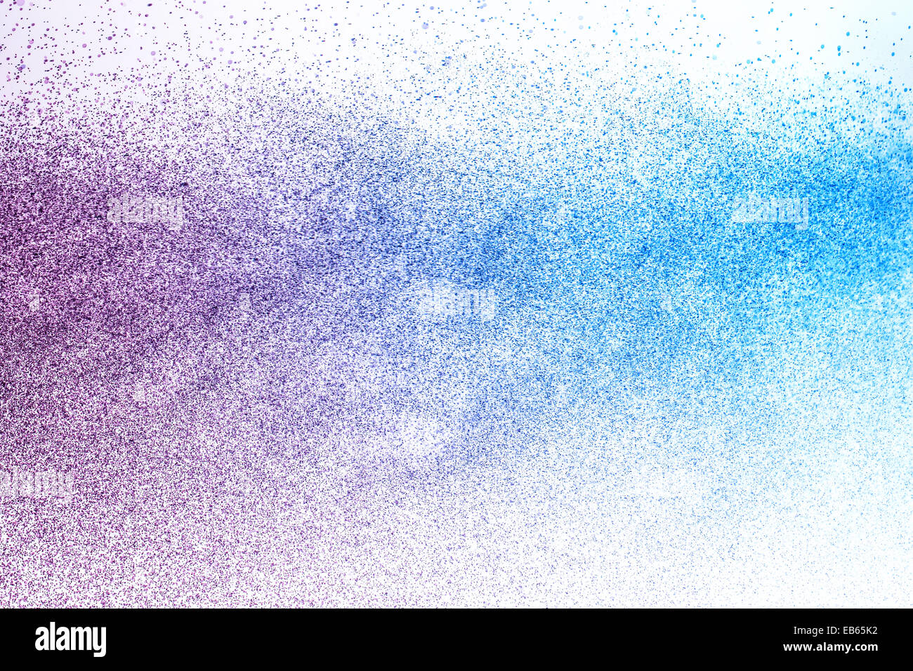 Abstract splashes of water on a white background Stock Photo - Alamy