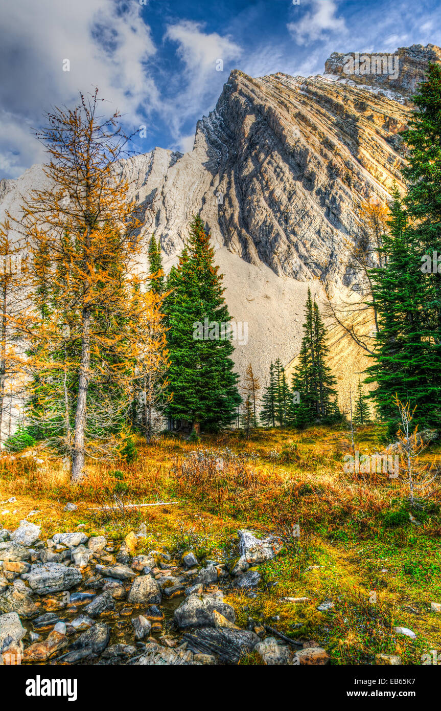 Scenic Landscapes of a high mountain lake, Chester Lake area of ...