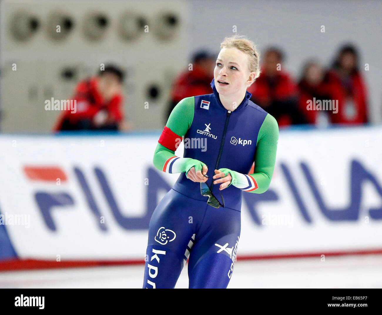 Seoul, South Korea. 21st Nov, 2014. Thijsje Oenema (NED) Speed Skating ...