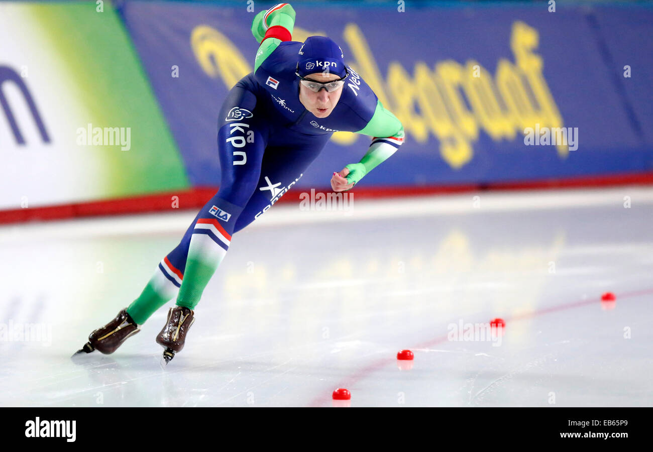 Seoul, South Korea. 21st Nov, 2014. Margot Boer (NED) Speed Skating ...