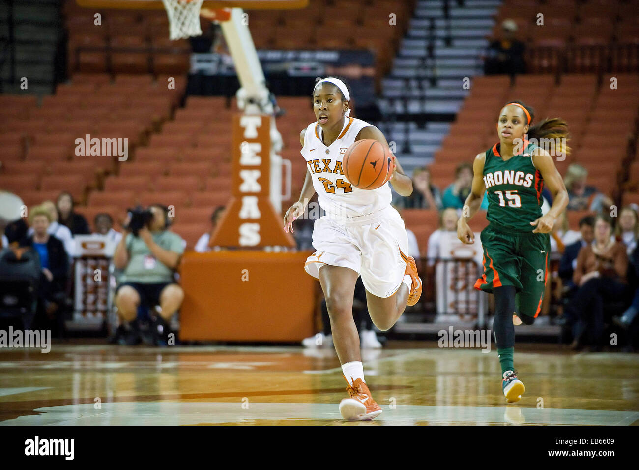 Austin, Texas, USA. 26th Nov, 2014. Texas Longhorns Ariel Atkins #24 in ...