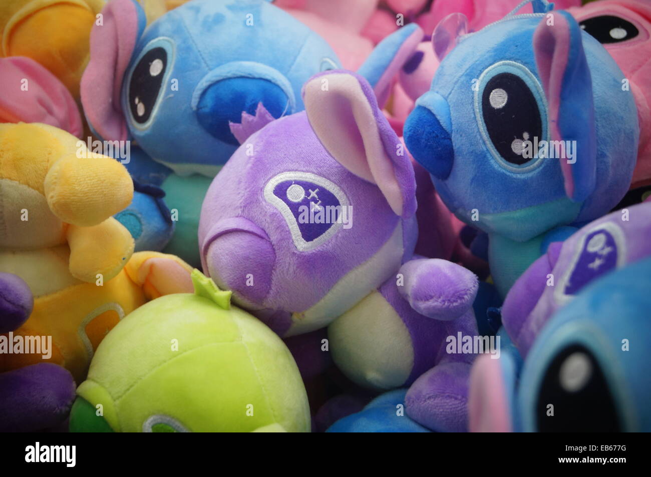 Lovely soft toys, children love Stock Photo - Alamy
